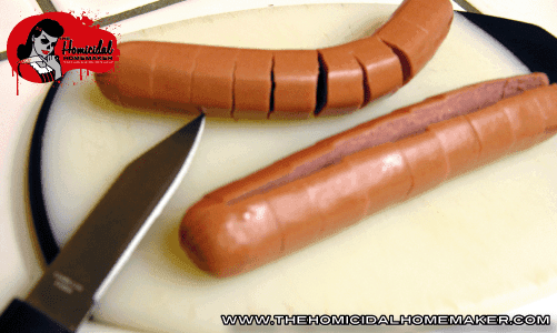 Turn Plain Hotdogs Into Grotesque Green Grubs!