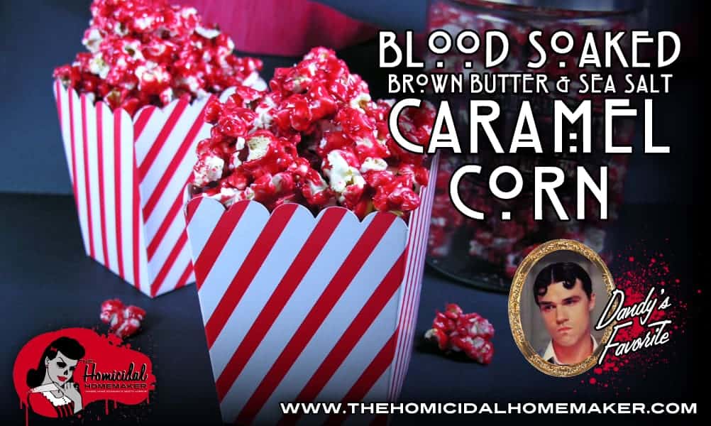 American Horror Story "Freak Show" Blood Soaked Caramel Corn