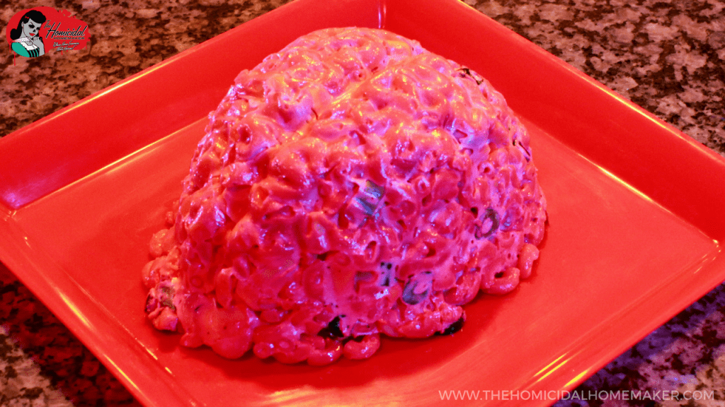 Scare Up Your Backyard BBQ with a Brain Macaroni Salad! (Version 2.0)