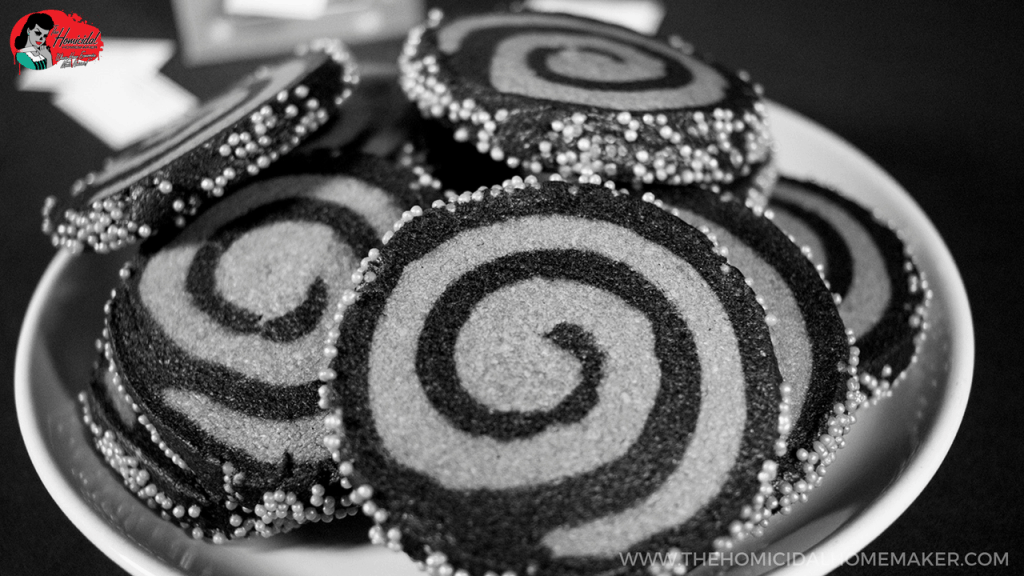 Easy Twilight Zone Spiral of Madness Cookies for #TwilightZoneDay!