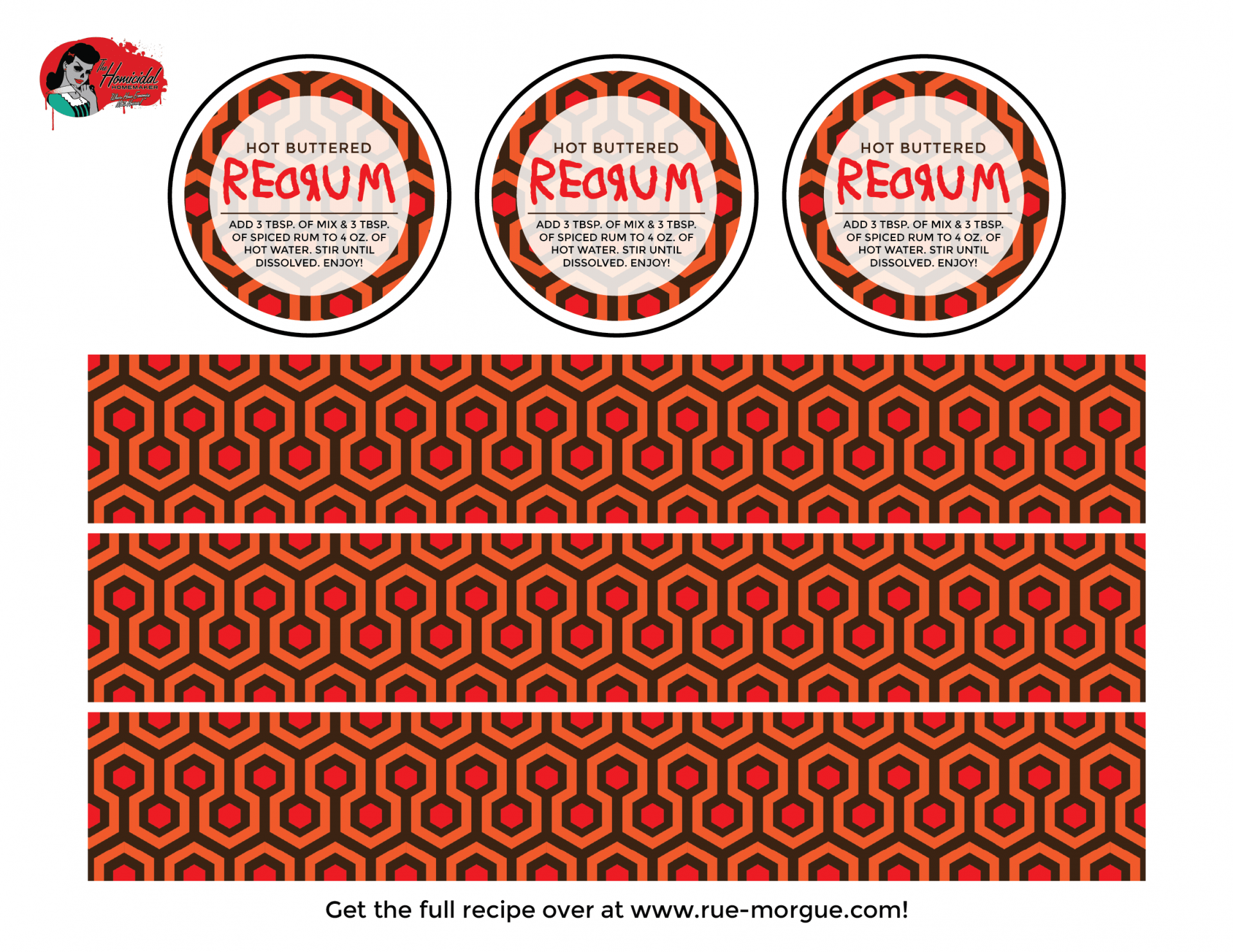 Warm Up With Hot Buttered REDRUM Inspired by "The Shining"!