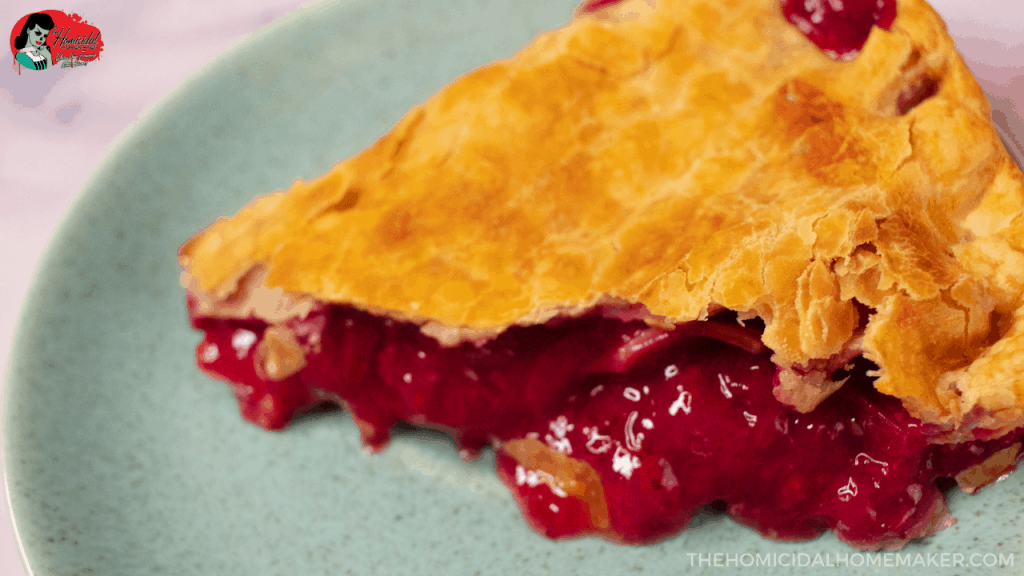 "Thinner" Cursed Strawberry Pie with Blood Orange (Low Sugar Recipe)