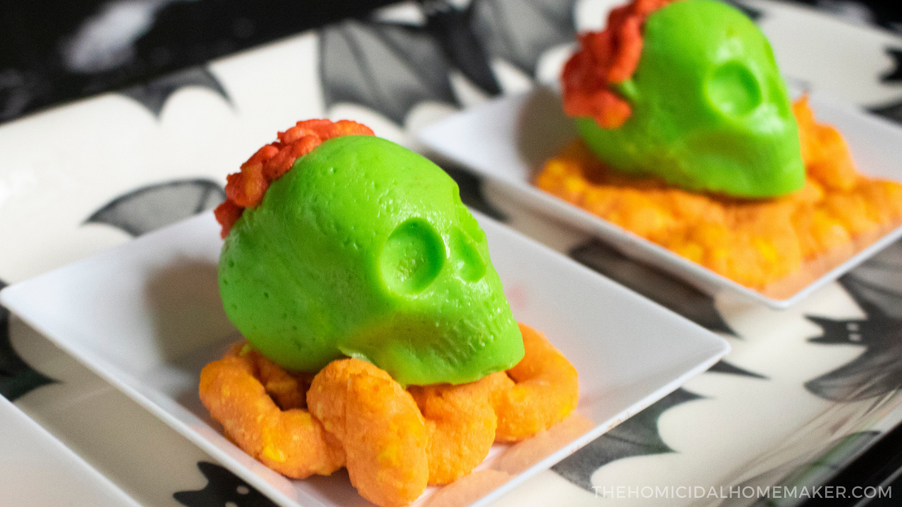Zombie Deviled Eggs